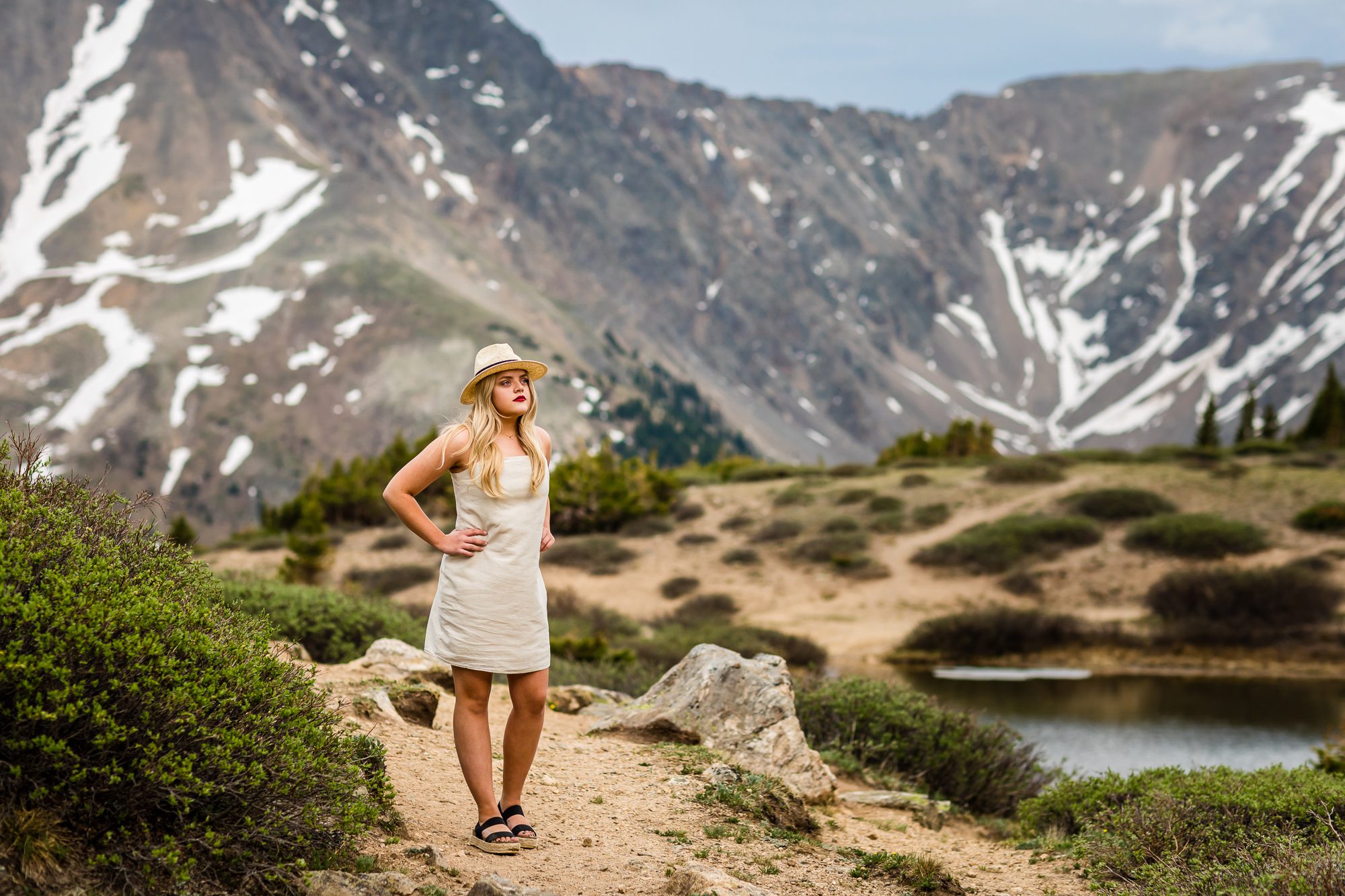 Senior Pictures At Loveland Pass Colorado Lifestyle Photography